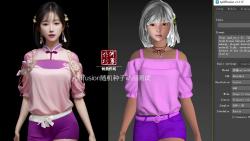 Tydiffusion随机种子动画测试 Tyflow的AI功能测试 何勇作坊录制