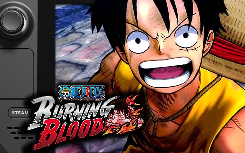 《One Piece: Burning Blood》| 实机演示 帧率测试【Steam Deck】_...