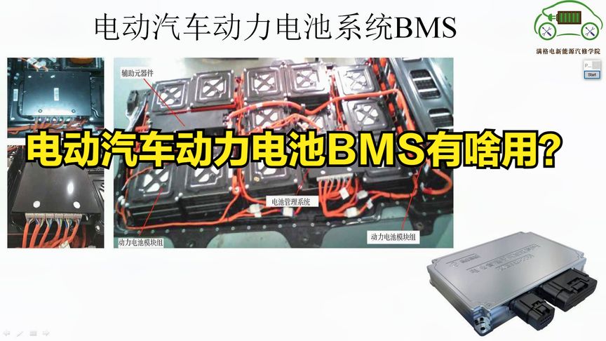 电动汽车动力电池系统BMS长啥样？有啥用？涨知识！—新能源汽车