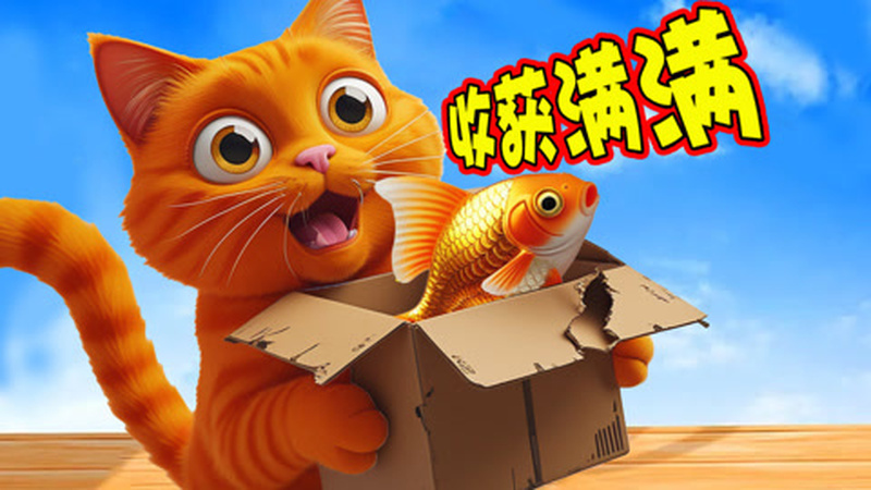 猫咪模拟器:小猫咪收获满满!