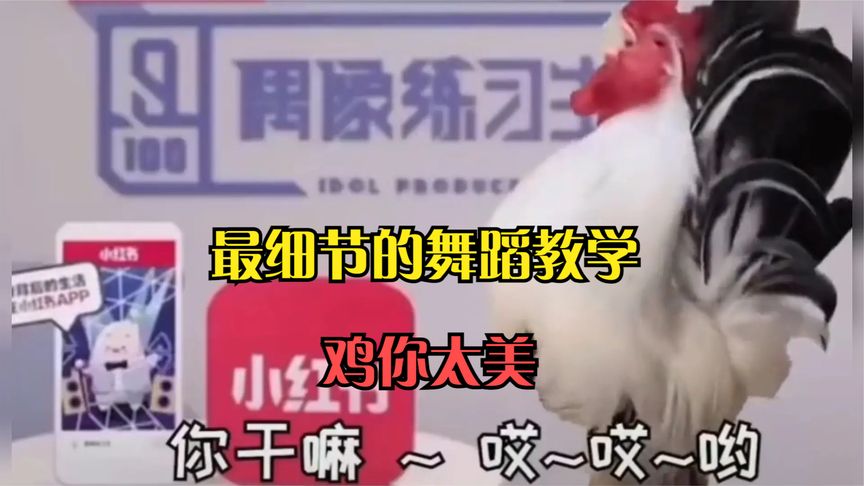 真IKUN在线教学5分钟速成“鸡你太美”舞蹈