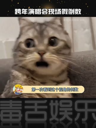 ...不会是最后一个知道跨年演唱会线下的倒计时都是演的吧!!#跨年晚会 ...