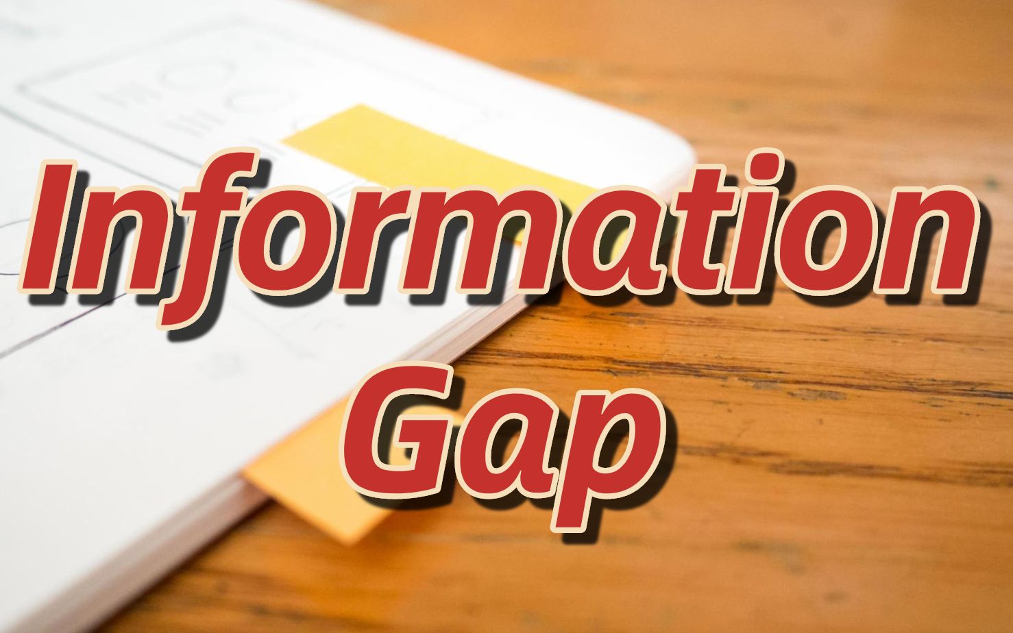 英语教学知识:信息差(Information Gap)