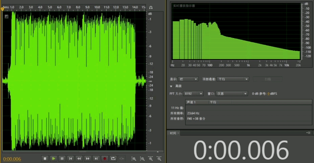 这段音频能让低音炮音箱变成吹风机,纯低音,请连接音箱听