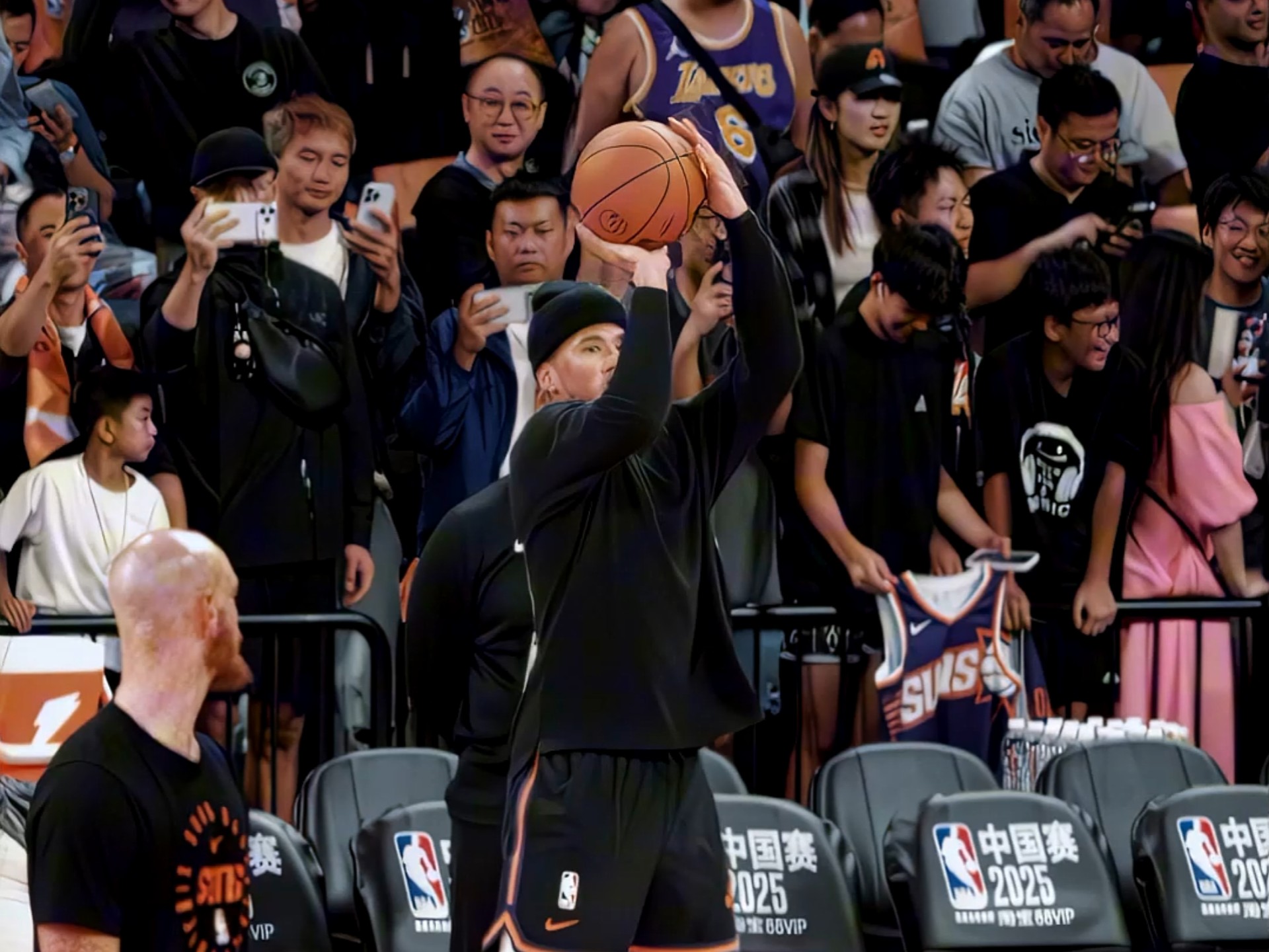 感受一下我拍到的布克投篮训练