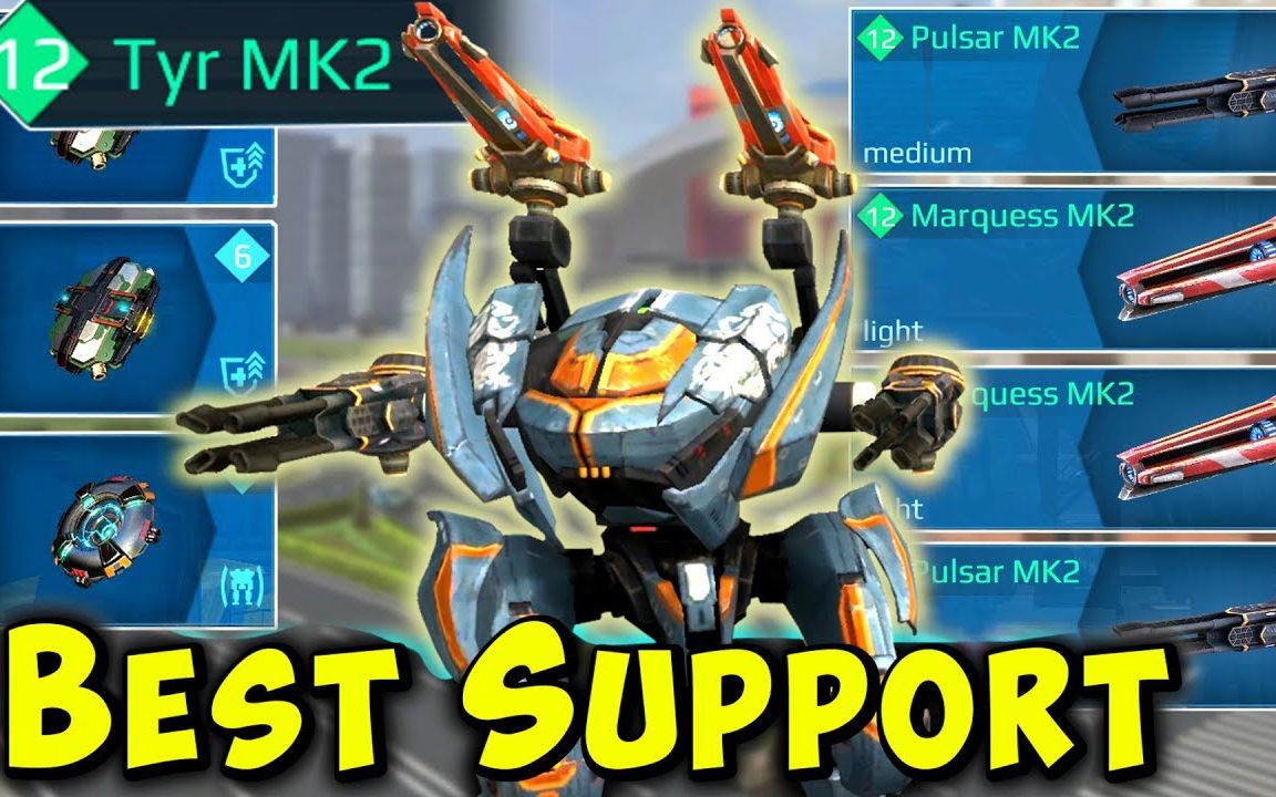 【Manni Gaming】最强的辅助机器人蒂尔(Tyr)中定枪Pulsar加上轻龙炮...