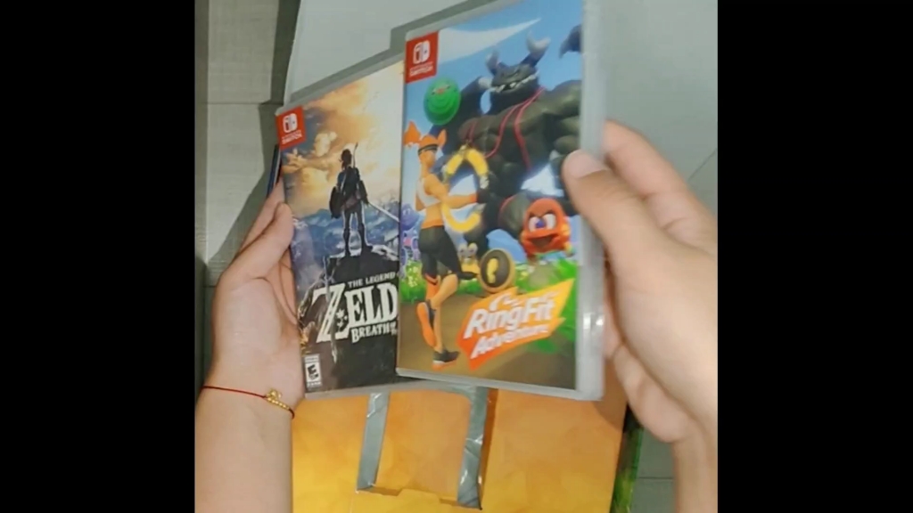 switch游戏卡带开箱
