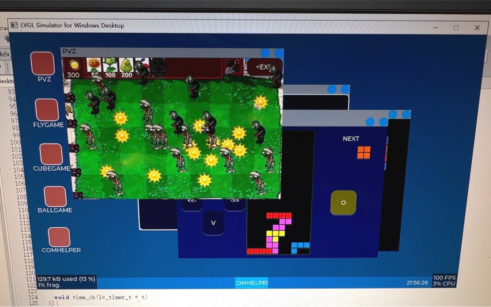 lvgl之多任务桌面操作系统,有兴趣的可以移植到linux试试,源码会放到群...