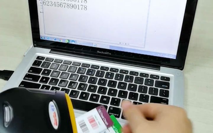 优软扫码枪 手持式条码扫描器一维码二维码扫码枪USB接口