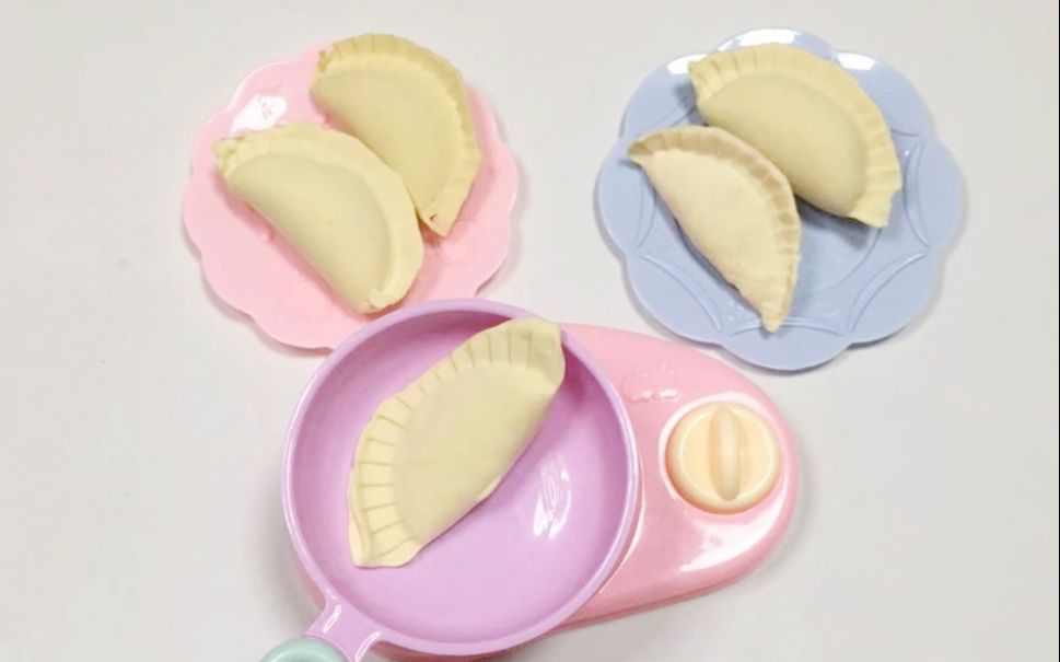 黏土制作小饺子视频教程
