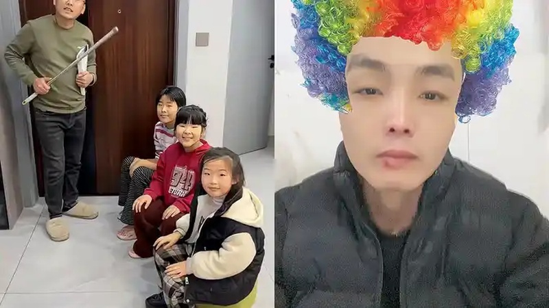 这是那家学校教的英文,我都要笑到肚子疼了