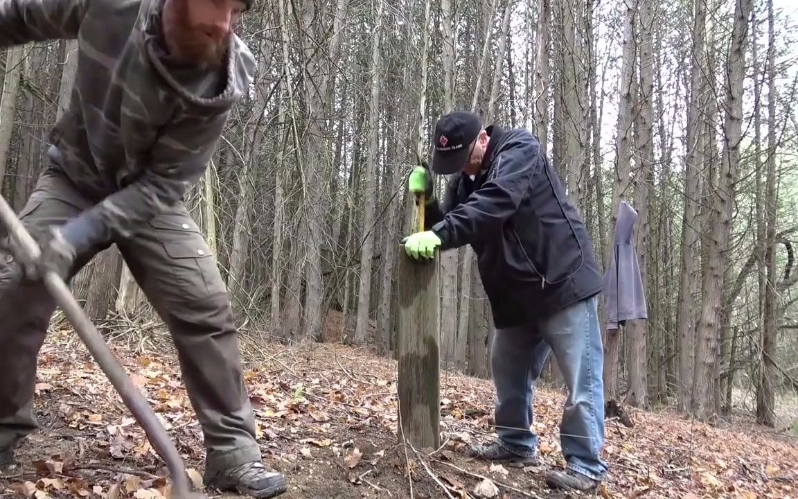 美国大叔教你搭建森林小木屋1