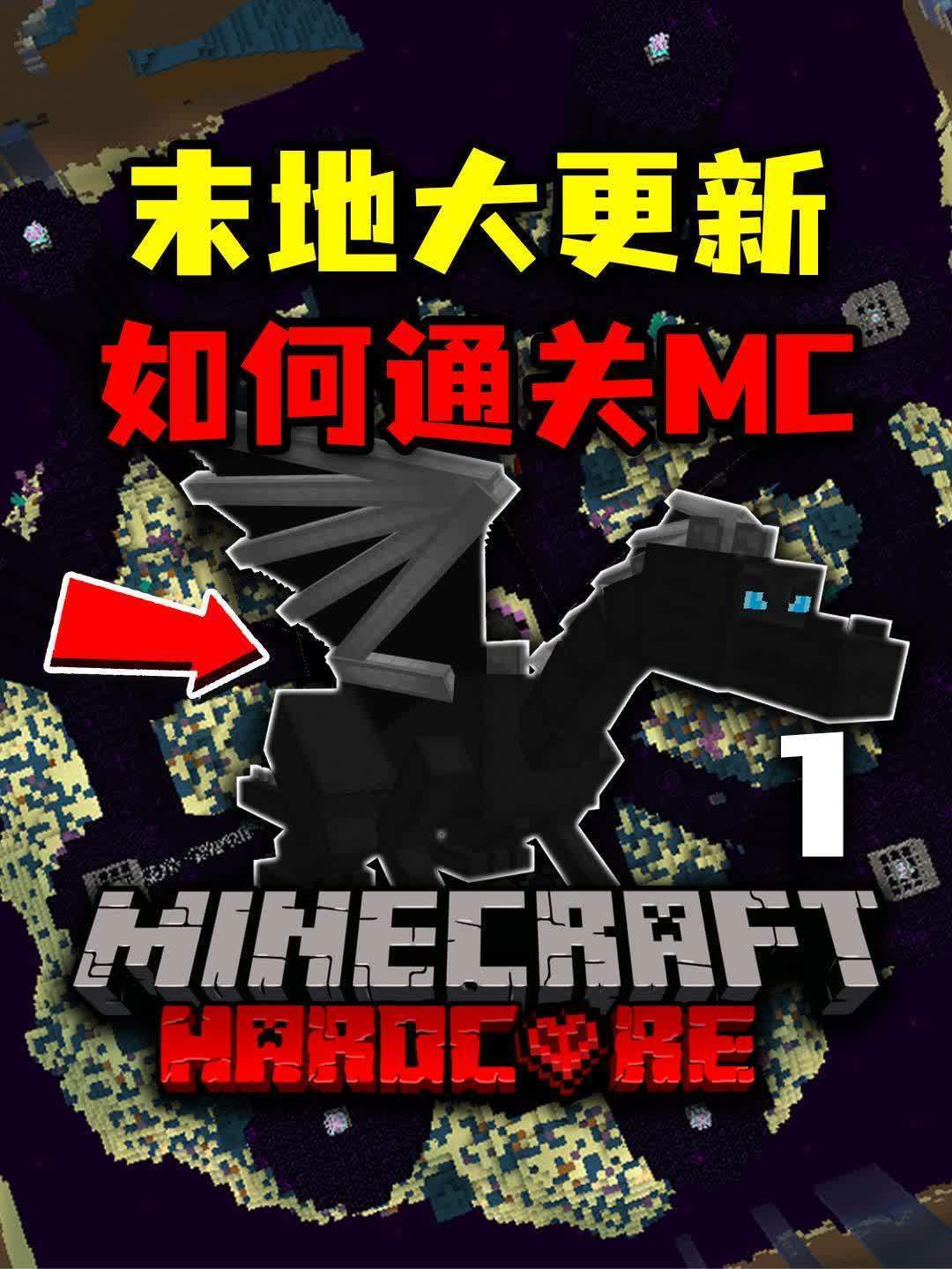 我的世界:末地迎来了巨大更新!末影龙无限加强 要如何通关MC?