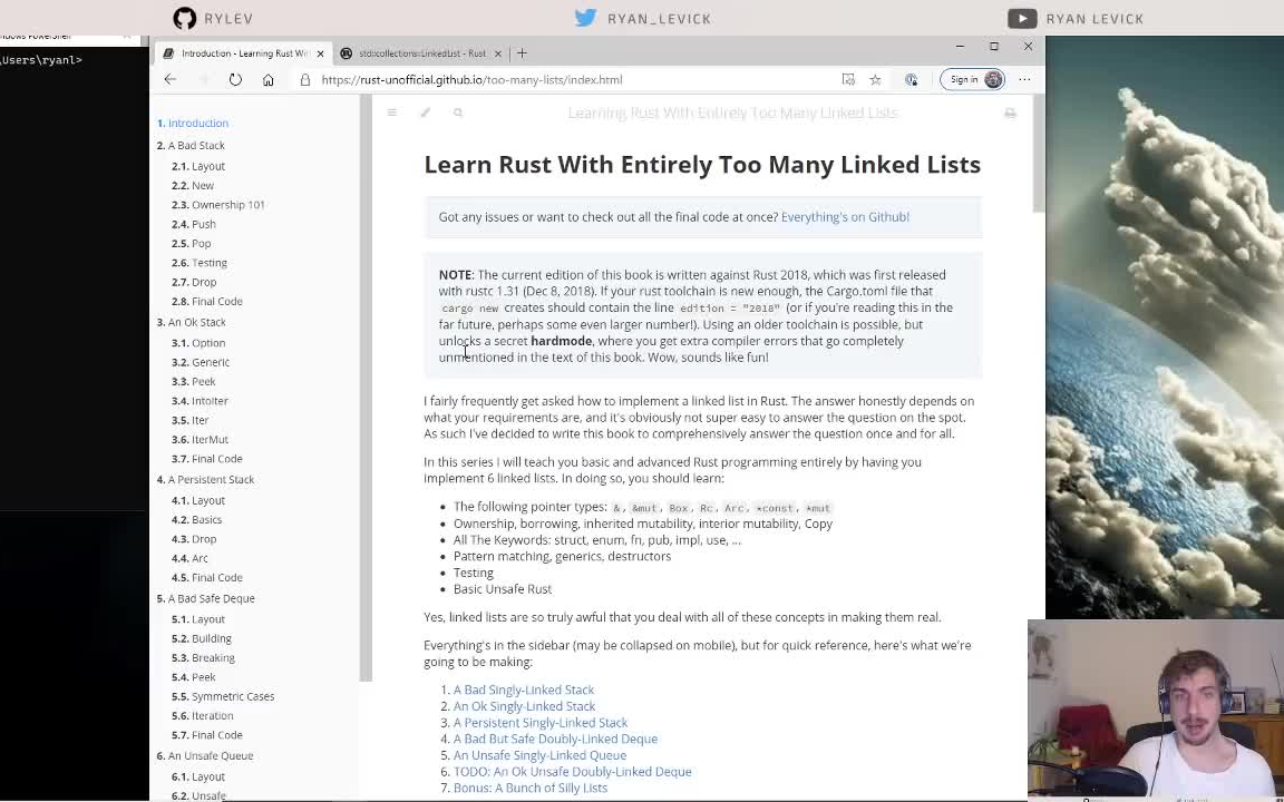 Rust 中的单向链表