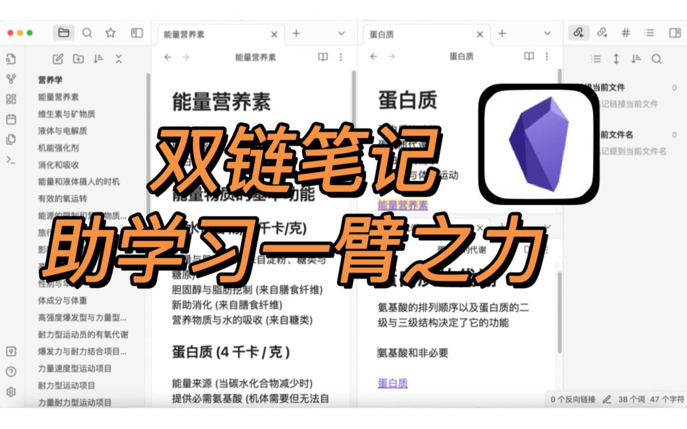 Obsidian,我还是一个初级玩家,但是这个双链的主意打开了新世界的...