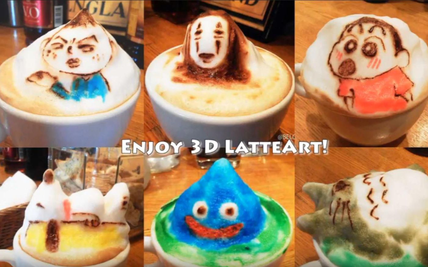 3D咖啡拉花视频教程,实拍超可爱的3D拉花详细制作过程