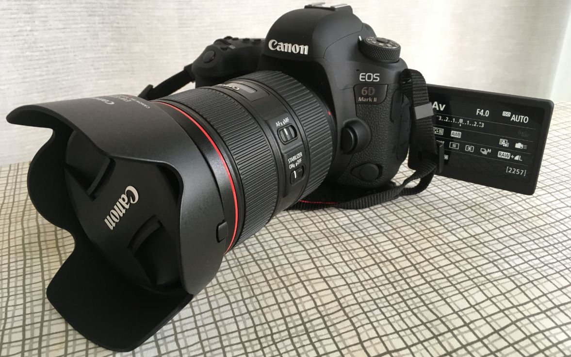 开箱!佳能6d2+24-105套装