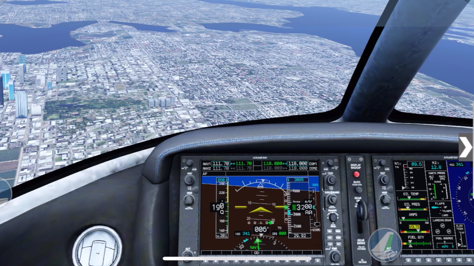 【X-Plane10】CIRRUS SF50冷舱启动教程及航线设置教程
