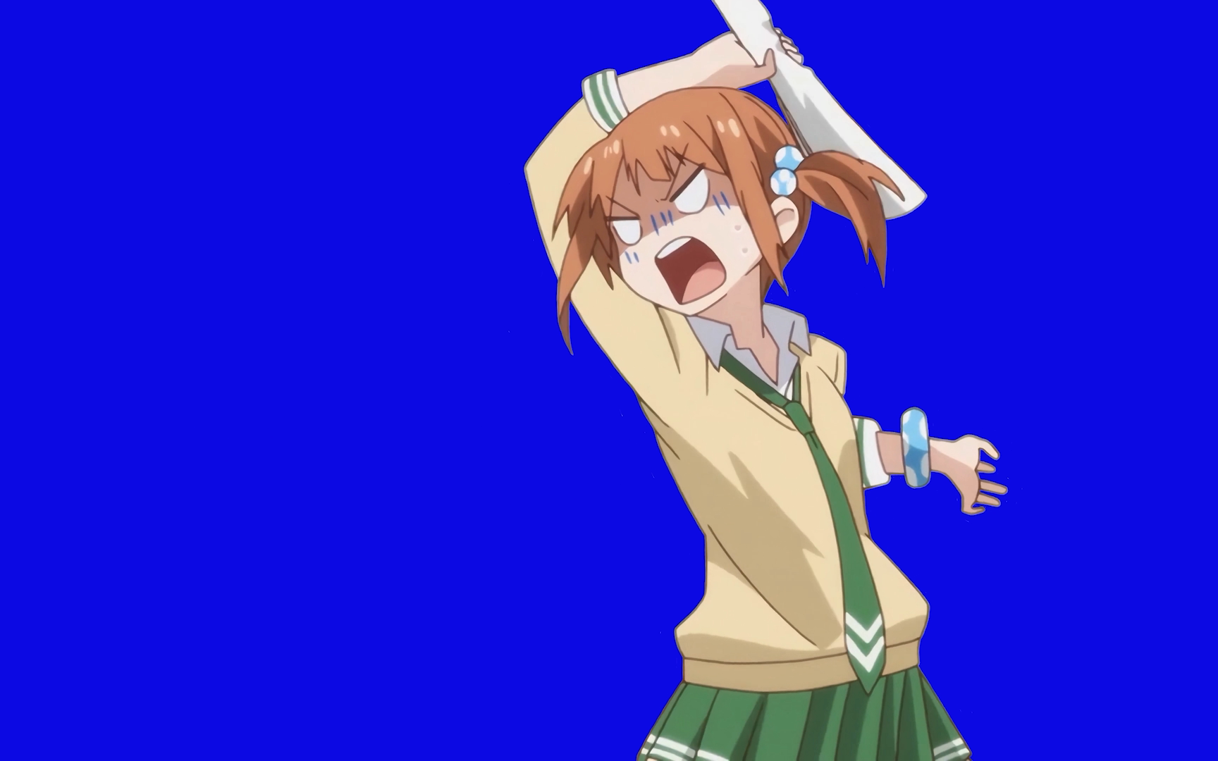 【BB素材】恋爱研究所仓桥莉子用文件打人