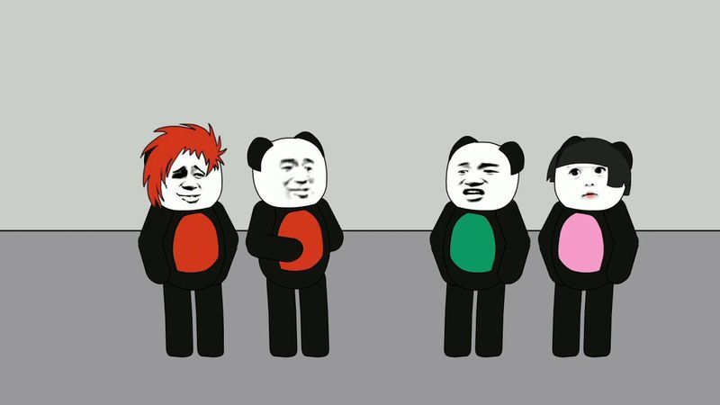 熊猫人搞笑动画:大家眼中的试卷