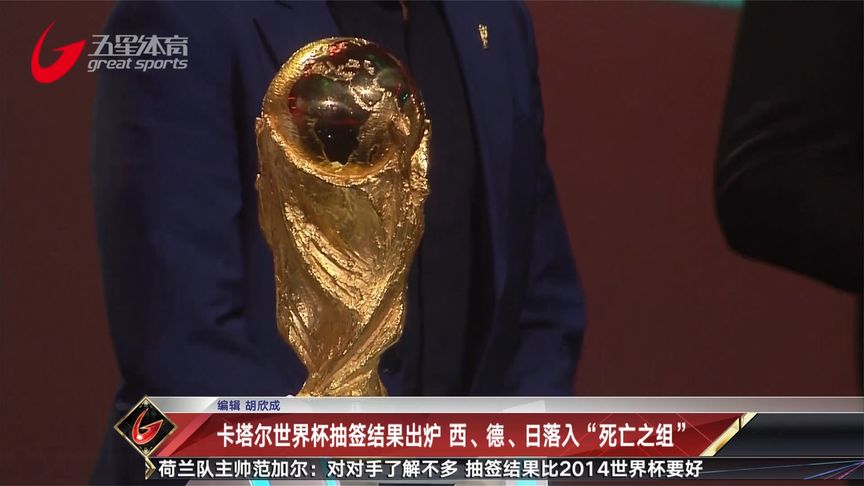 卡塔尔世界杯抽签结果出炉 西、德、日落入“死亡之组”