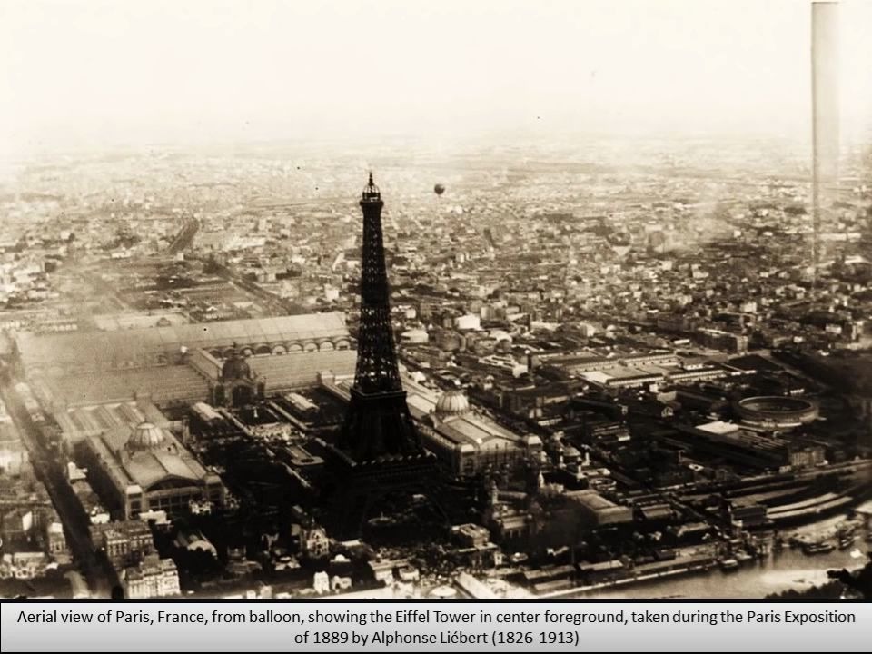 【历史影像】1889年巴黎世界博览会的一些照片