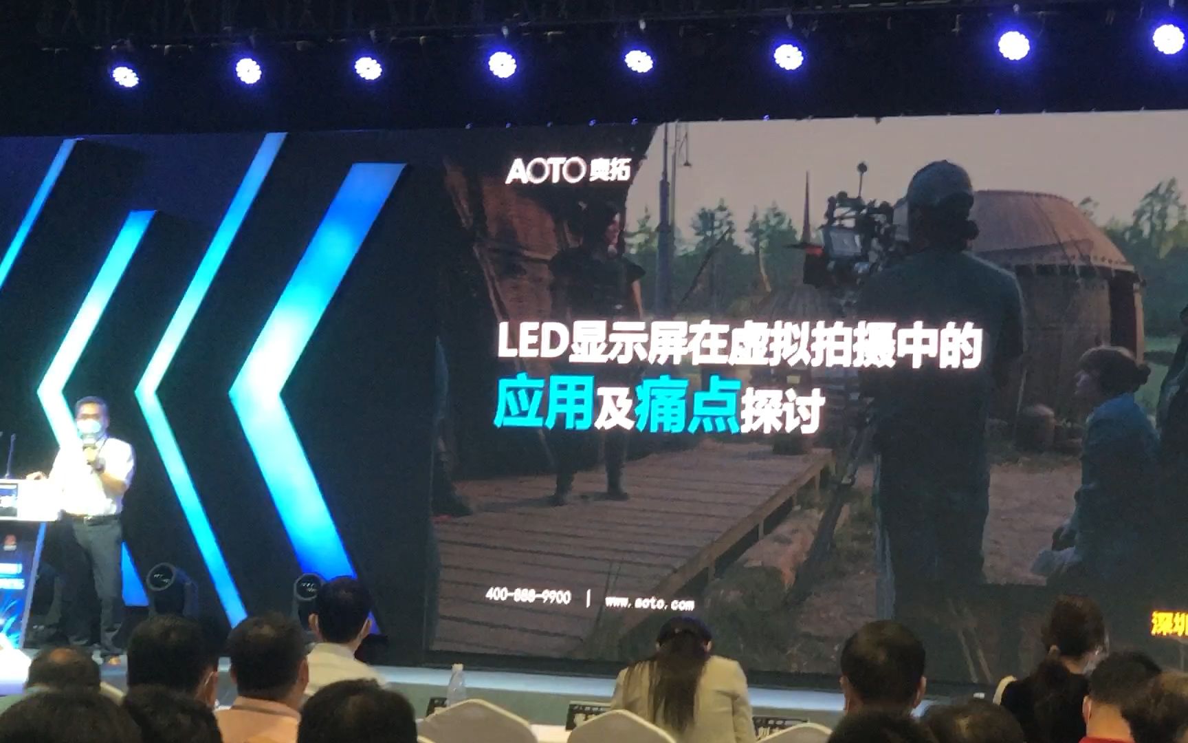 技术宅逛文博会(3)-虚拟制片的led显示屏技术经验分享!
