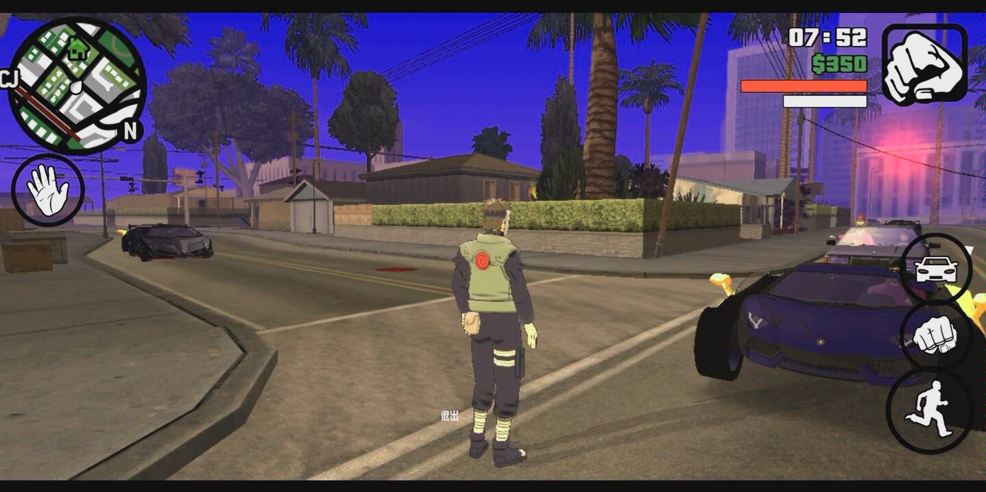 圣安地列斯火影mod gtasa