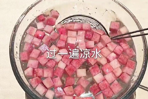 懒人版蜜桃珍珠,不用揉不用搓,简单好吃