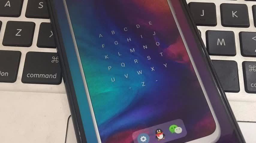 手机桌面图标全部隐藏