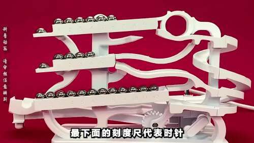 弹珠时钟发明者太绝了!这创意我给满分!
