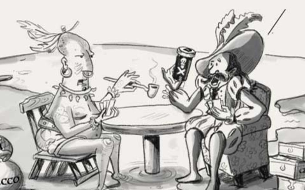 美国初中生的美国历史视频笔记008-哥伦布大交换都交换了些什么?