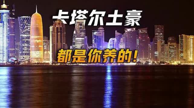 卡塔尔人月入10万,离不开中国人民的慷慨打赏!卡塔尔世界杯202