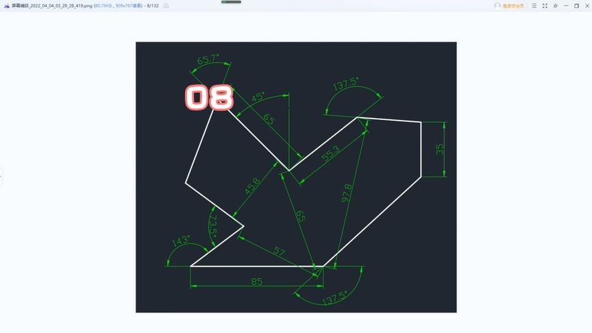 CAD进阶150例每日分享 第08例 各种斜线绘制方法和应用案例