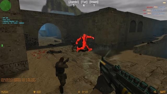 CS1.6原生态僵尸感染:这张地图里的战争,永远在继续!