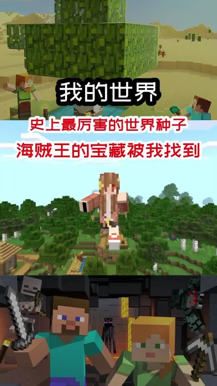 我的世界世界种子我的世界游戏动画手游mc