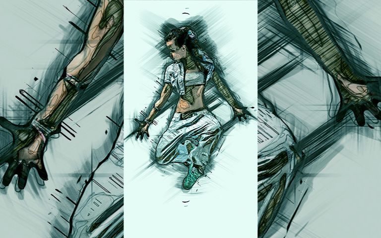 两分钟PS手绘效果动作