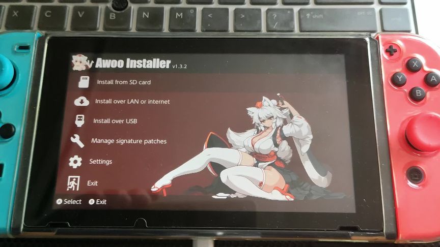 switch USB 安装游戏 (AWOO NS-USBloader)