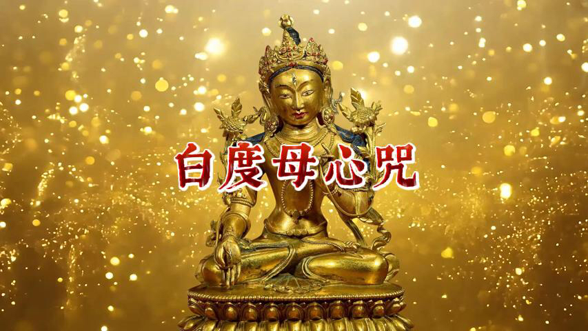 白度母心咒|圆满一切功德 平安吉祥如意