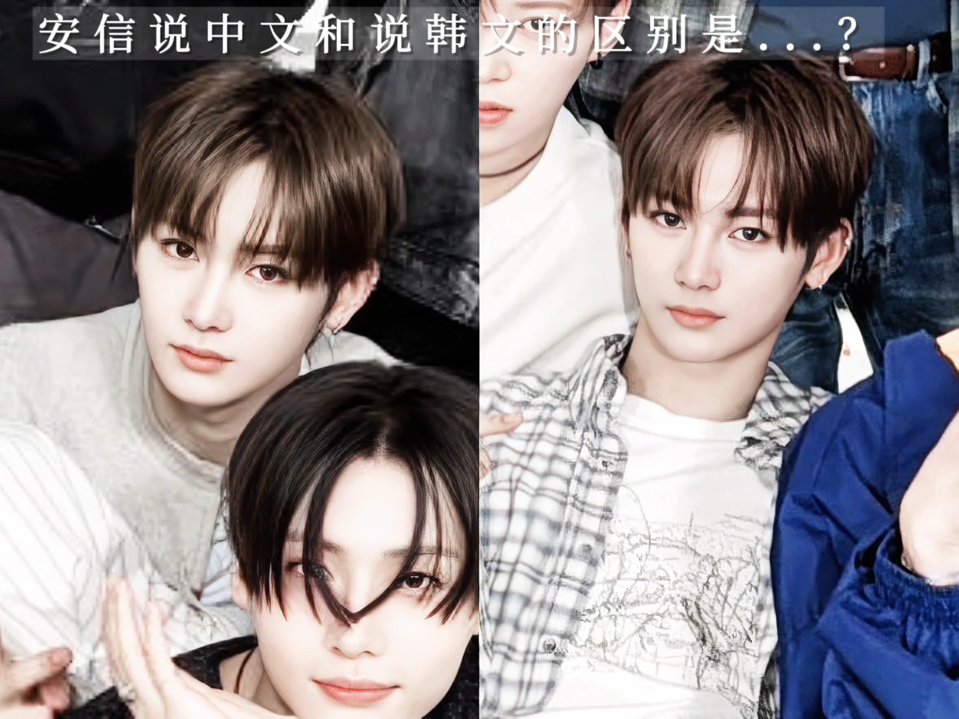 怪不得pcm想安信永远学不会说韩文说中文时很苏,说韩文每句都像在...