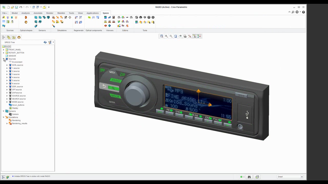 SPEOS FOR PTC CREO优化