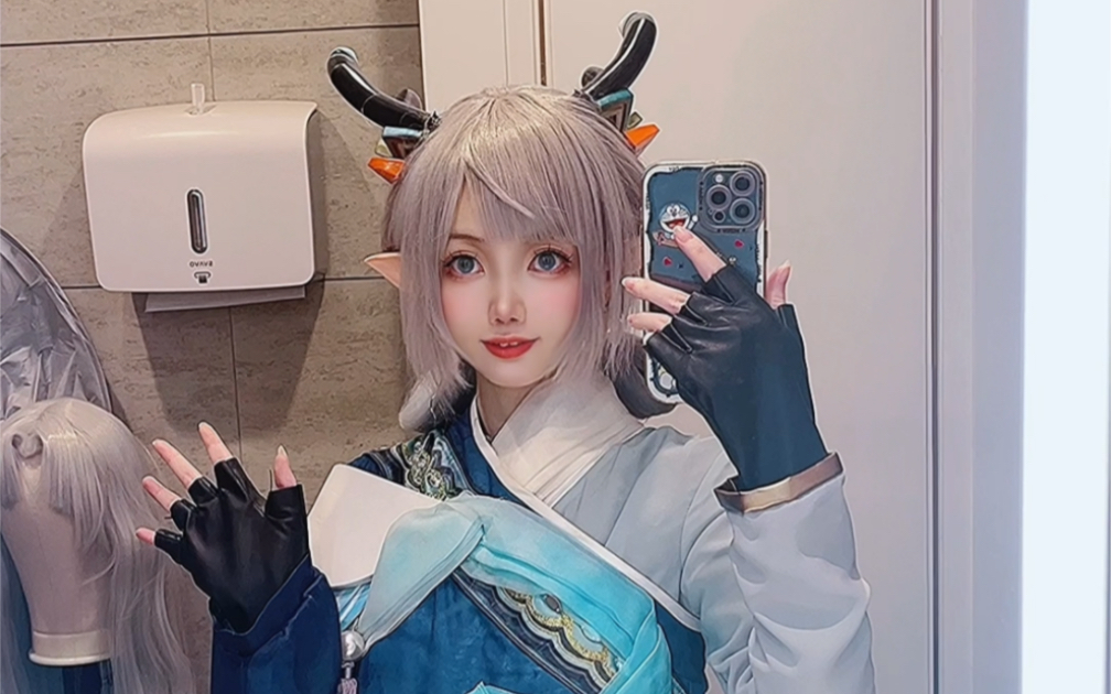 瑶山海碧波行cos|滴滴,瑶瑶带你飞~