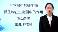 北师大初中生物八年级(上册) 第9集 微生物在生物圈中的作用(一)