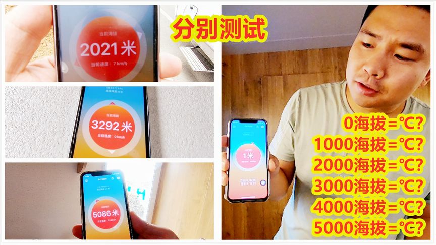 行程25000公里,测试不同海拔,把水烧开温度是否相同