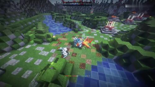 597条指令神还原!MC完美复刻王者荣耀夏侯惇无限飓风号,这细节绝了!