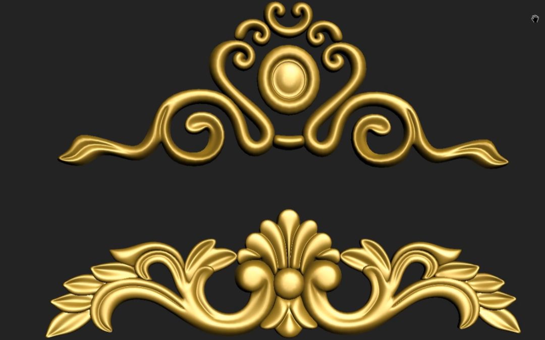 3dmax雕花建模 3dmax欧式雕花模型制作教程