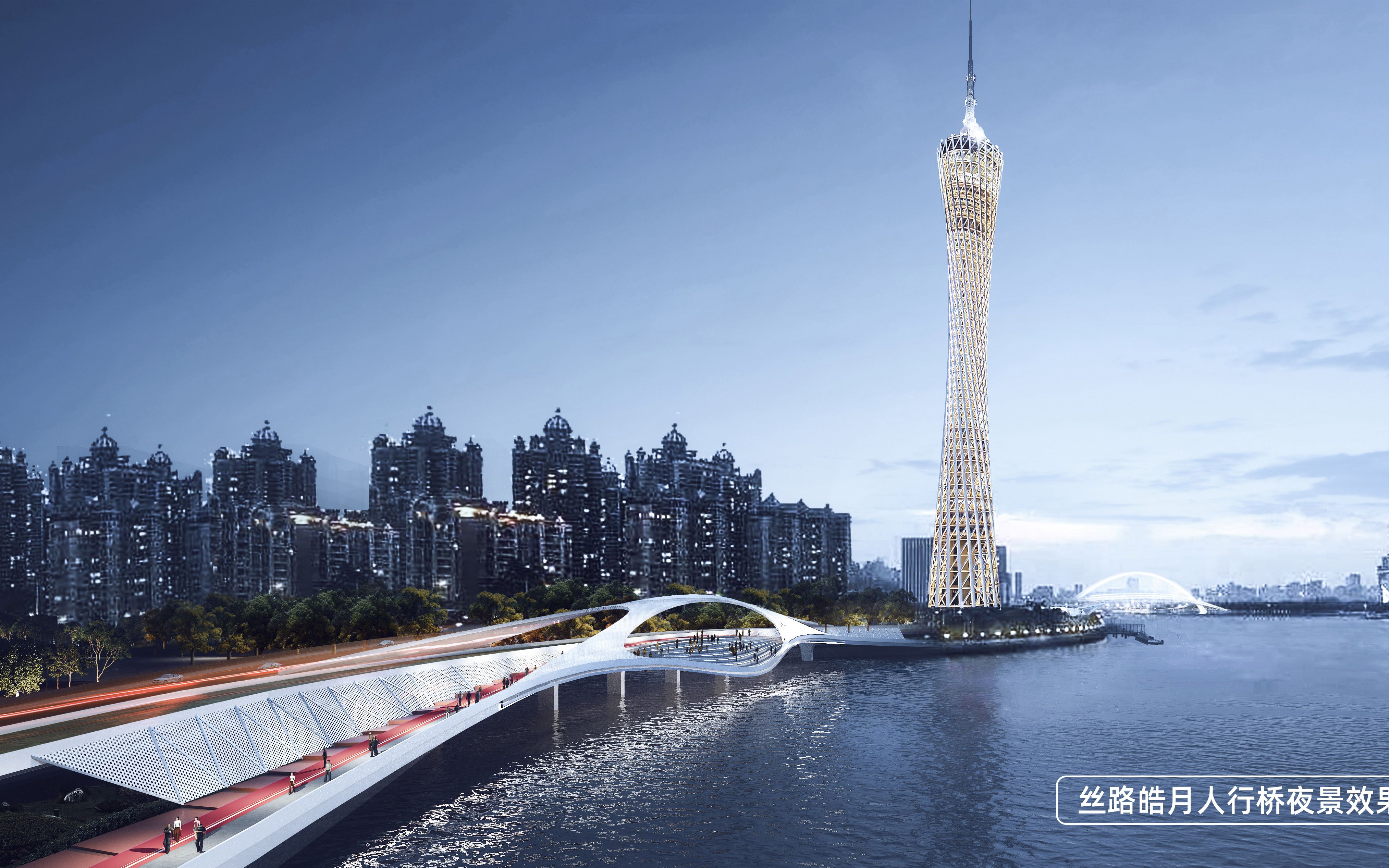 国际竞赛方案 | 阅江路(广州塔-华南快速)滨江段景观环境提升设计 —— ...
