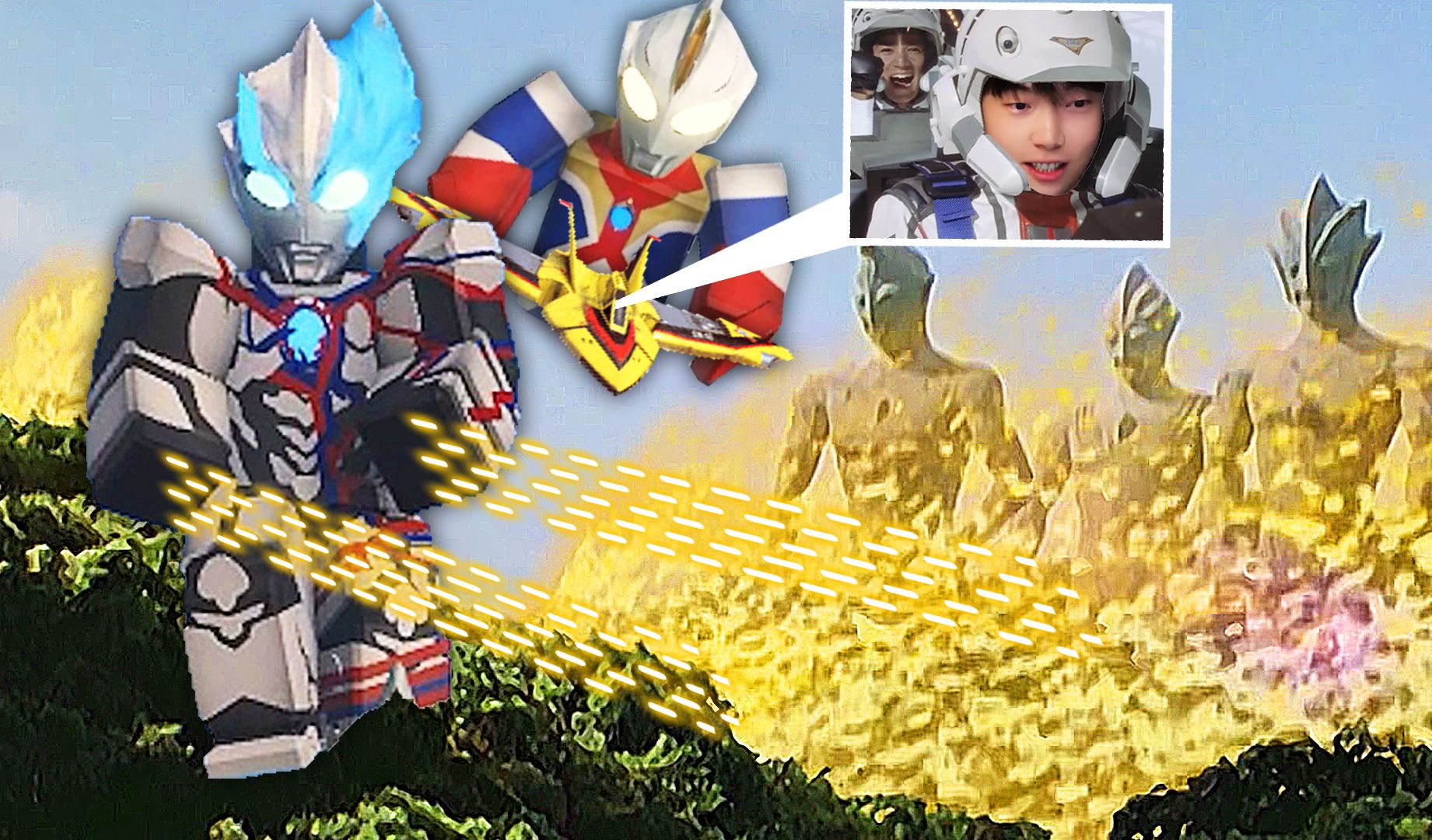 地球上的奥特曼基地和遗迹全被我们找到啦!奥特曼超级格斗进化