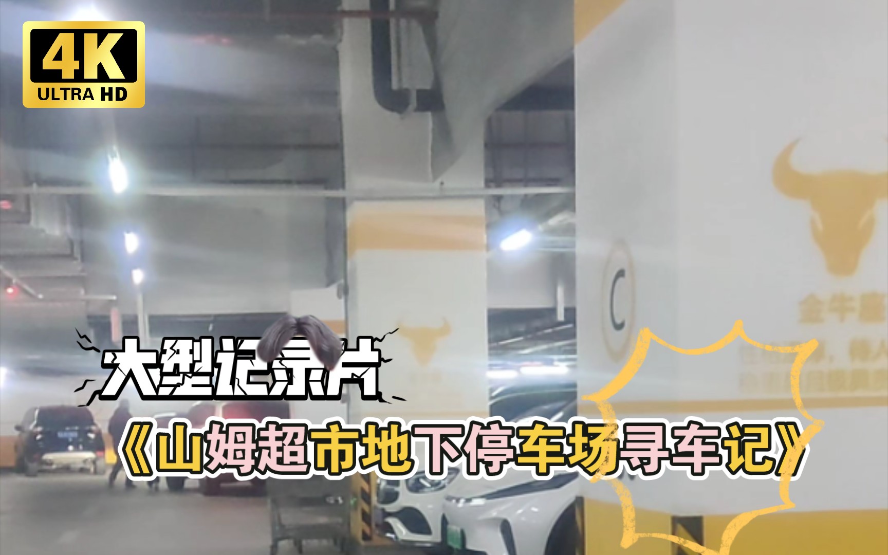 山姆超市停车场寻车记(本人第一次去购物忘记车停的位置了).