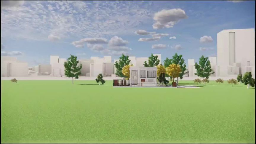 #草图大师建模 两层现代风格住宅